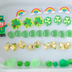 Leprechaun Sensory Bin, St. Patrick's Day Sensory Bin, St. Patrick's ...
