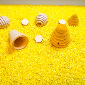 Bee Sensory Bin, Bee Sensory, Taste Safe, Montessori - Etsy