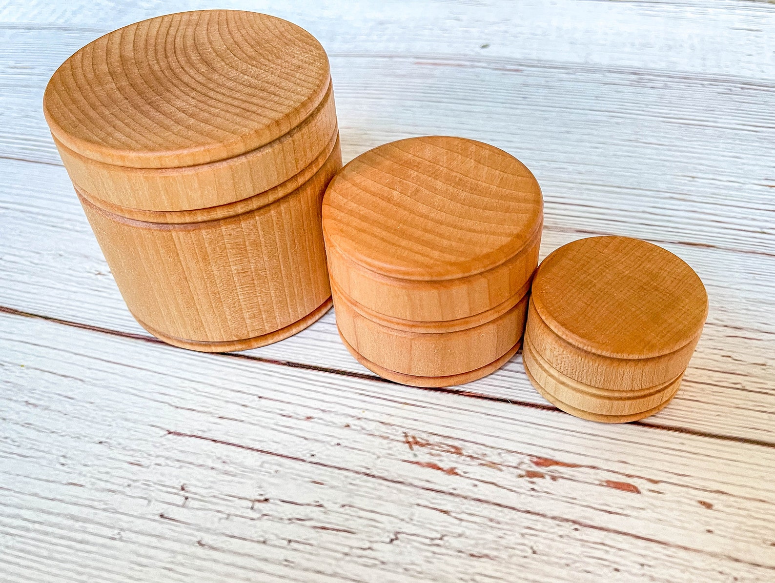 Wooden Nesting Boxes, Sensory Bin Tools, Toddler Set of Sensory Bin ...