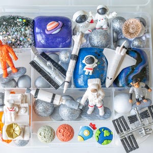 Deluxe Outer Space Playdough Kits, Fireman Kids Gift, Fireman Playdough - Etsy