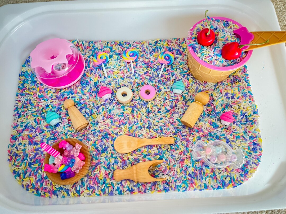 Sweets Sensory Bin, Sweets Sensory, Taste Safe, Montessori - Etsy