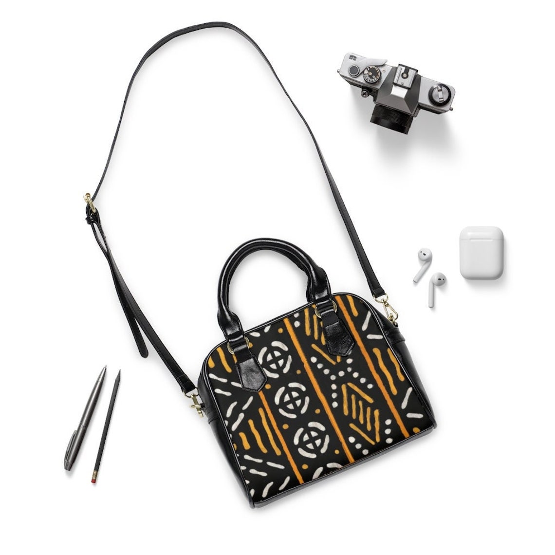 Shoulder Handbag, African Print Pattern (purse Only) - Etsy