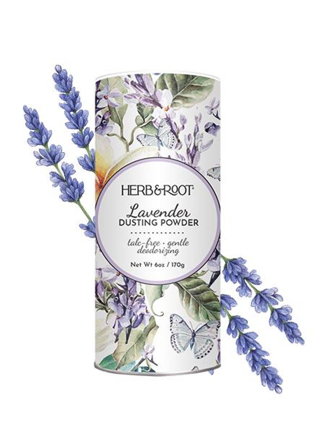 Lavender Body Dusting Powder: Talc-free Deodorant, Chafing, After-bath ...