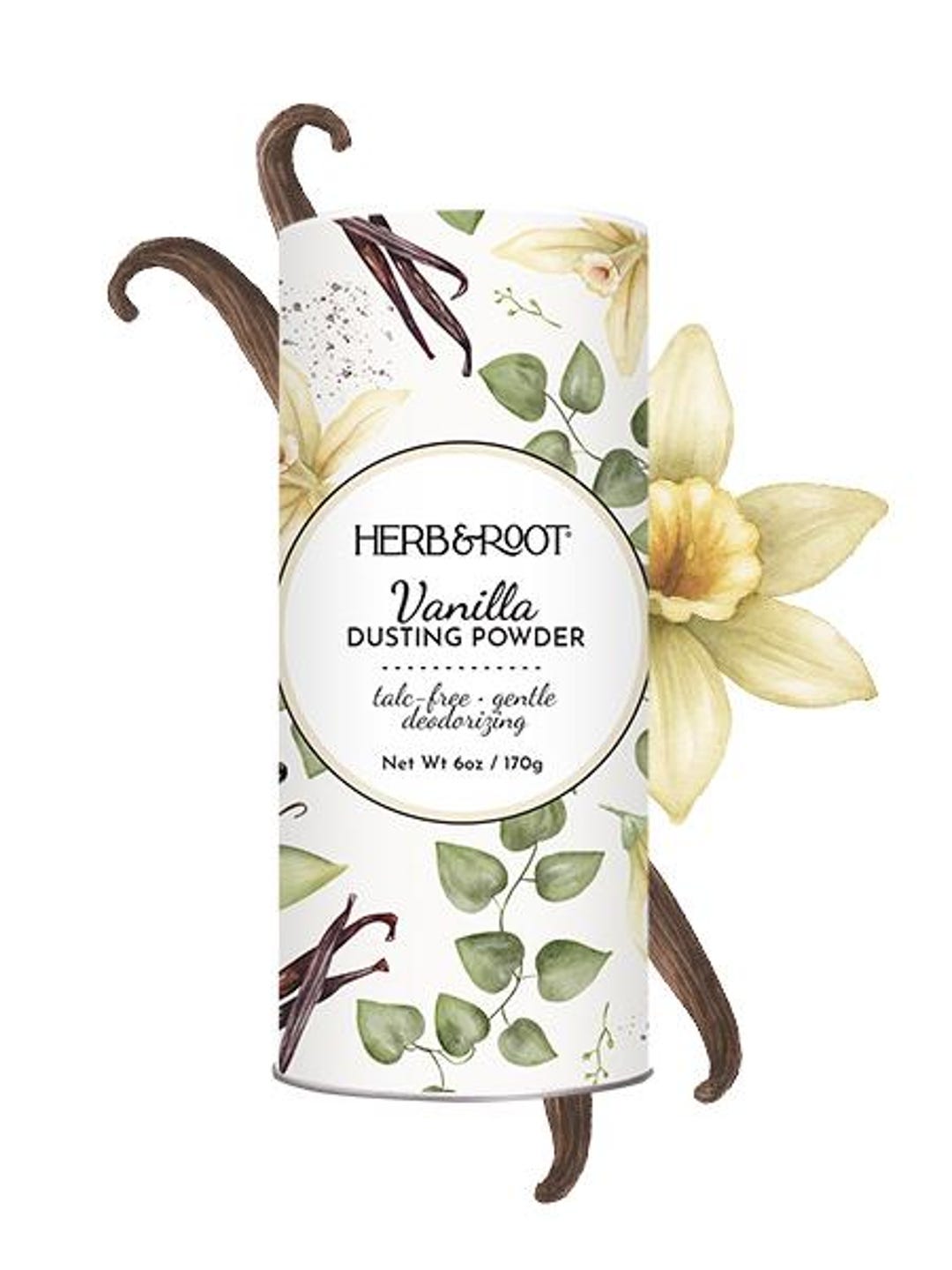Vanilla Body Dusting Powder: Talc-free, Rose Scented, Deodorizing - Etsy