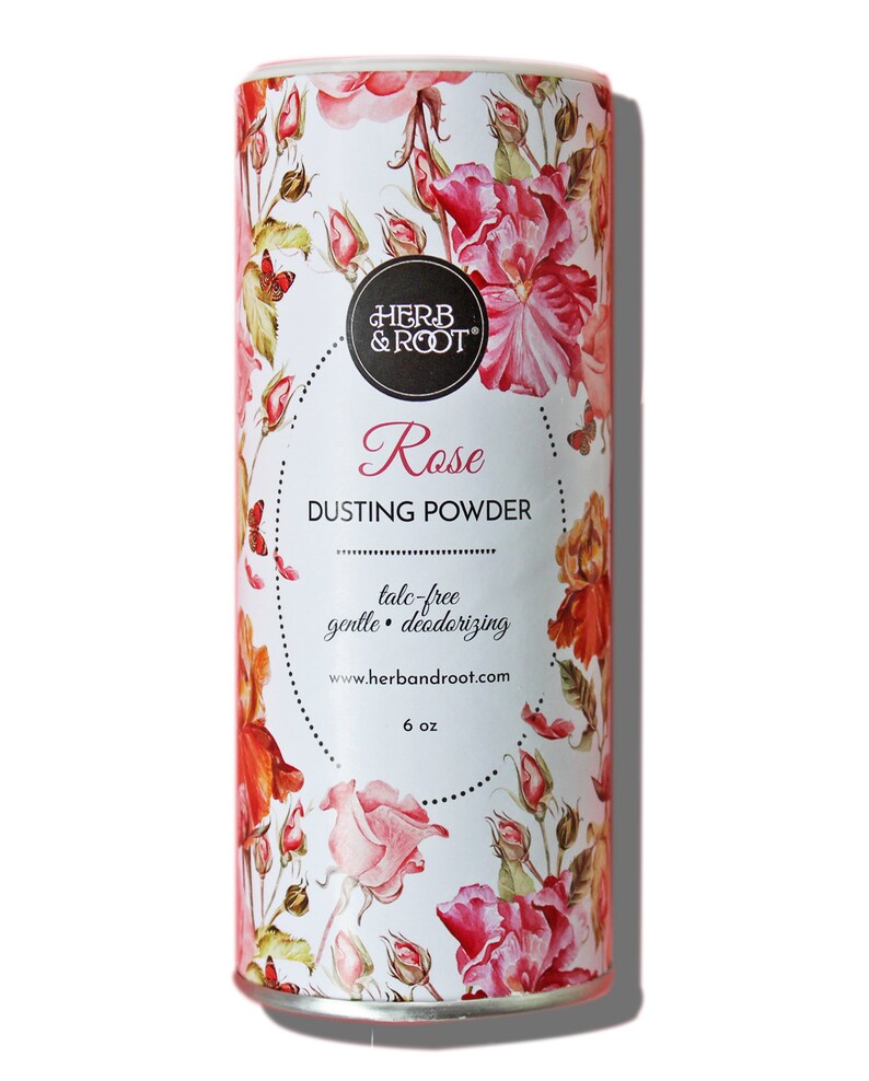 Rose Body Dusting Powder Talc Free Deodorizing Chafing After - Etsy