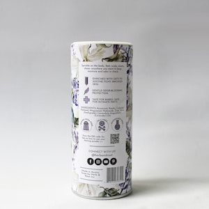 Lavender Body Dusting Powder: Talc-free Deodorant, Chafing, After-bath ...