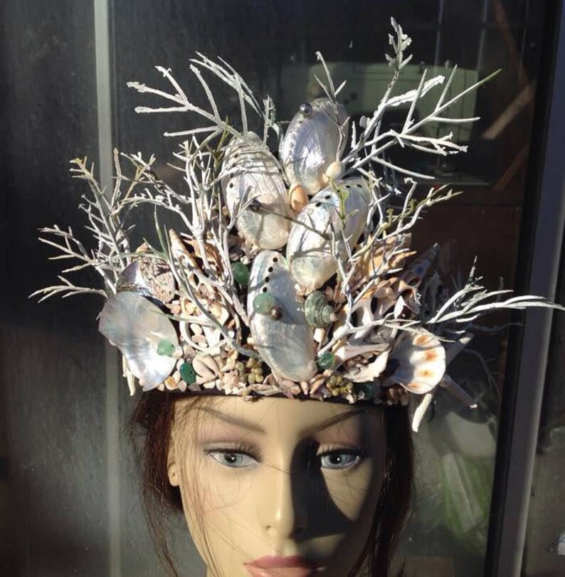 Princess Shells Headpiece. Tahitian & Cook Islands Headpiece. - Etsy