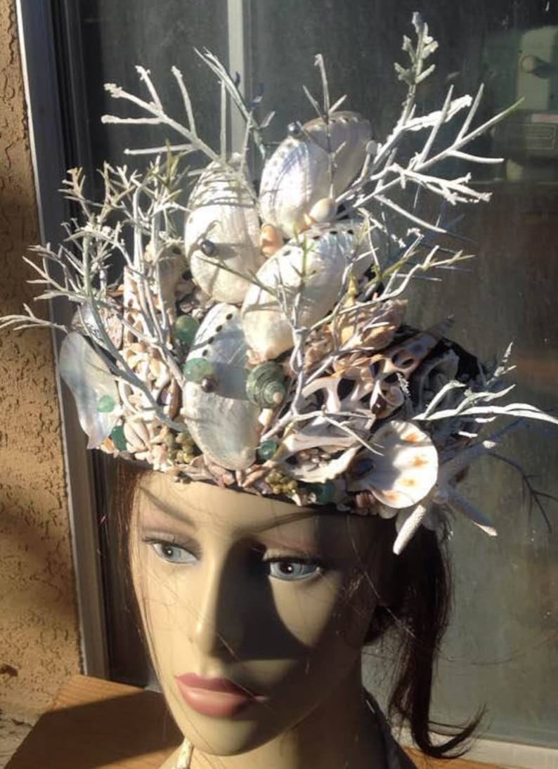 Princess Shells Headpiece. Tahitian & Cook Islands Headpiece. - Etsy