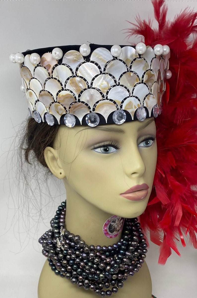 Samoan Princess Pale Fuiono or Samoan Headpiece. 3 Male - Etsy