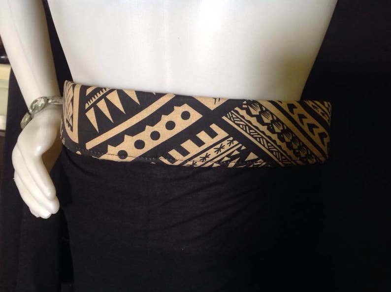 Tribal/tatau band belt. Great piece to add to your Polynesian | Etsy