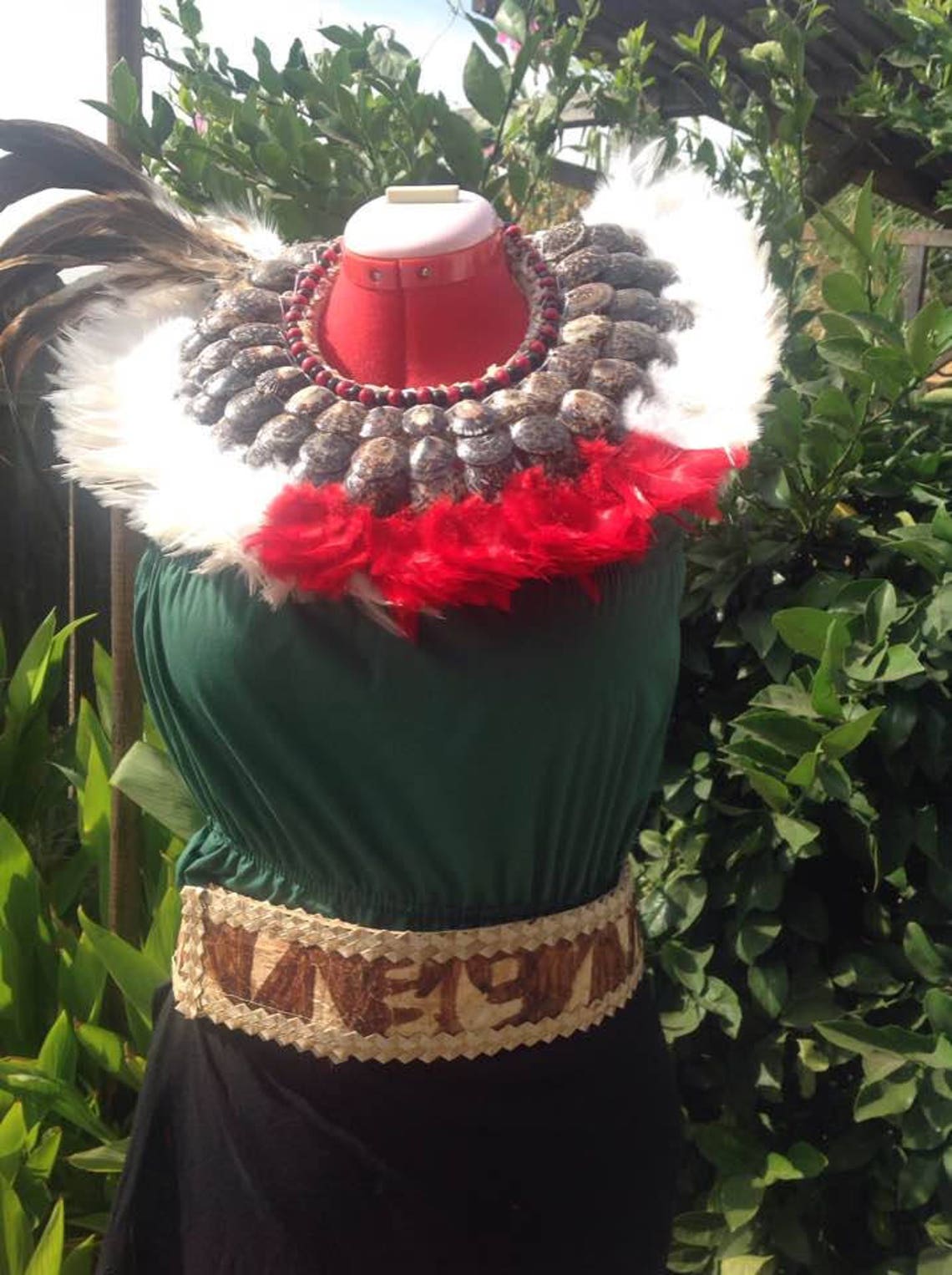 Samoan Authentic Tapa Cloth Belt. Perfect for Polynesian Male & Female ...