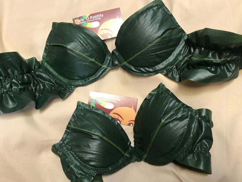 SILK Green Ti Leaves Bra Top. Perfect Bra for Young Kids & - Etsy