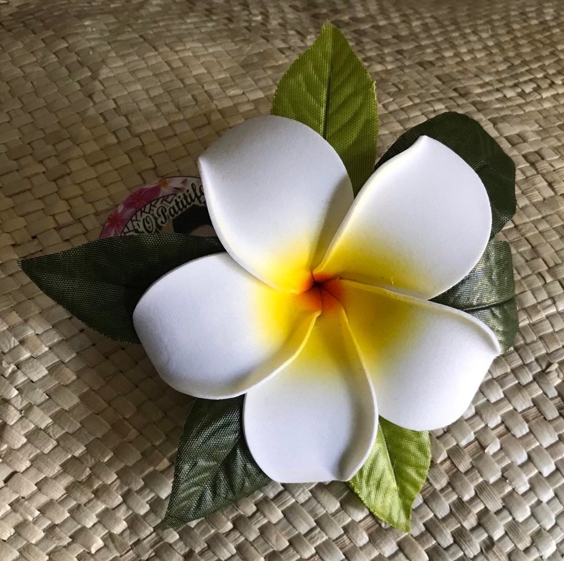 Hawaiian 4 Plumeria Hula Flower Clip. Wonderful Flower | Etsy
