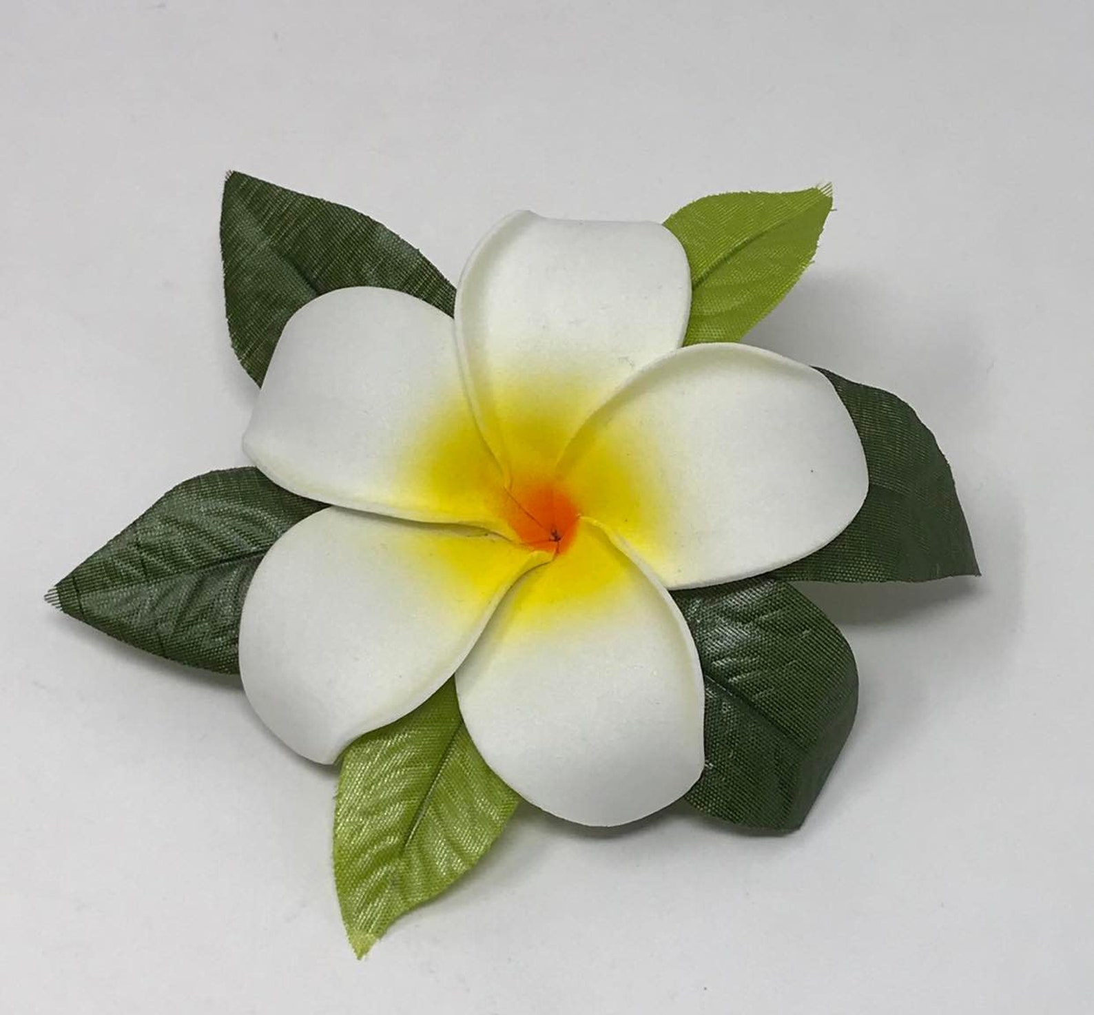 Hawaiian 4 Plumeria Hula Flower Clip. Wonderful Flower - Etsy