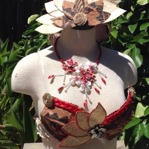 Cook Islands & Tahitian Fara Costume Set. Perfect for Girls of - Etsy