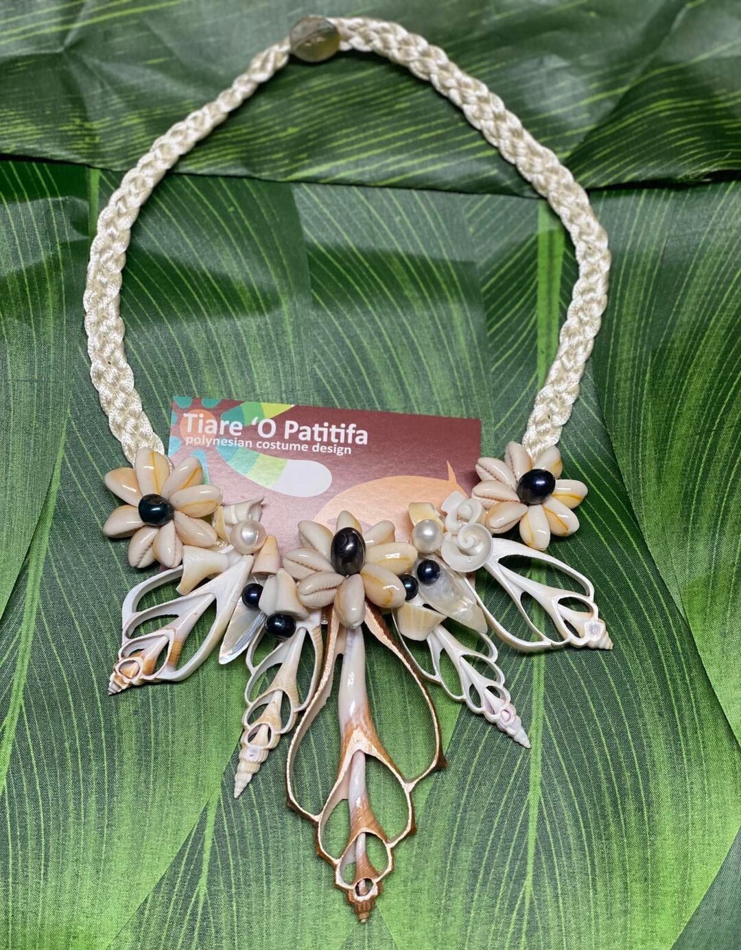 Sale!! Poehere Necklace. Authentic Handmade Sea Shells Necklace. Beach ...