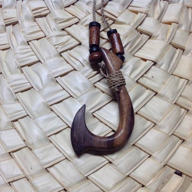 Hei Matau. Maori Wooden Fishing Hook. Perfect for Young Boys & - Etsy