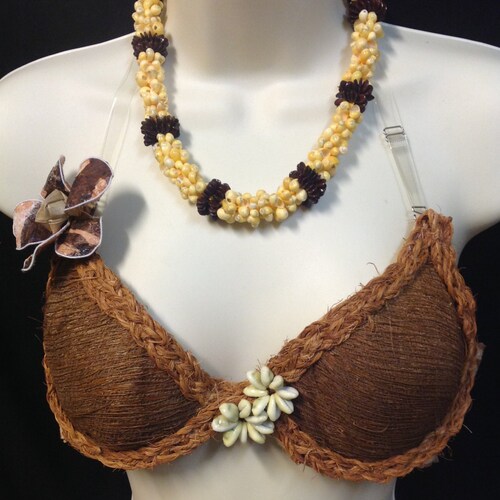 Authentic Coconut Bark Tapa Cloth and Braided Coconut Husk - Etsy