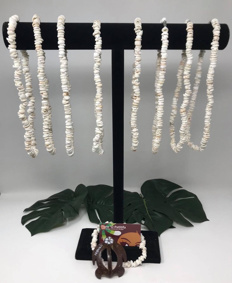 Authentic Hawaiian Puka Shell Necklace or Bracelet, Tiny Shell Beads - Etsy
