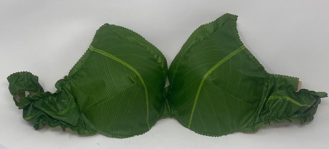 SILK Green Ti Leaves Bra Top. Perfect Bra for Young Kids & Adults. Cook ...