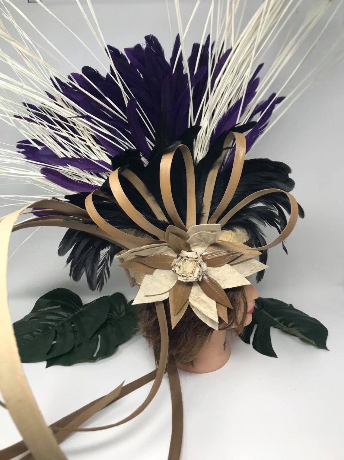 Cook Islands, Rarotongan & Tahitian Costume Headpiece. Perfect for All ...