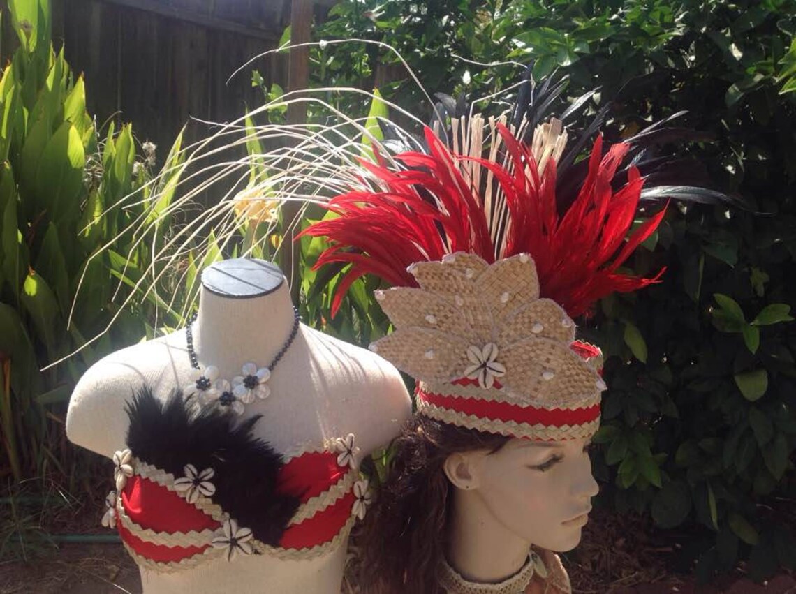 Costume Set. Tahitian & Cook Islands Simple Costume Set. One | Etsy