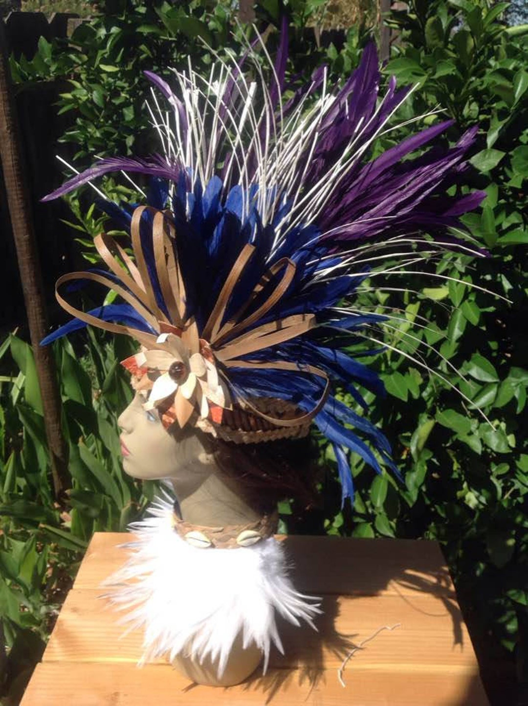 Cook Islands & Tahitian Costume Headpiece. - Etsy