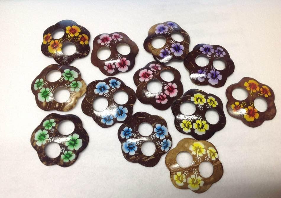 AUTHENTIC Coconut Shell Buckle. Sarong/pareu, Pareo Tie. Coconut Buckle ...