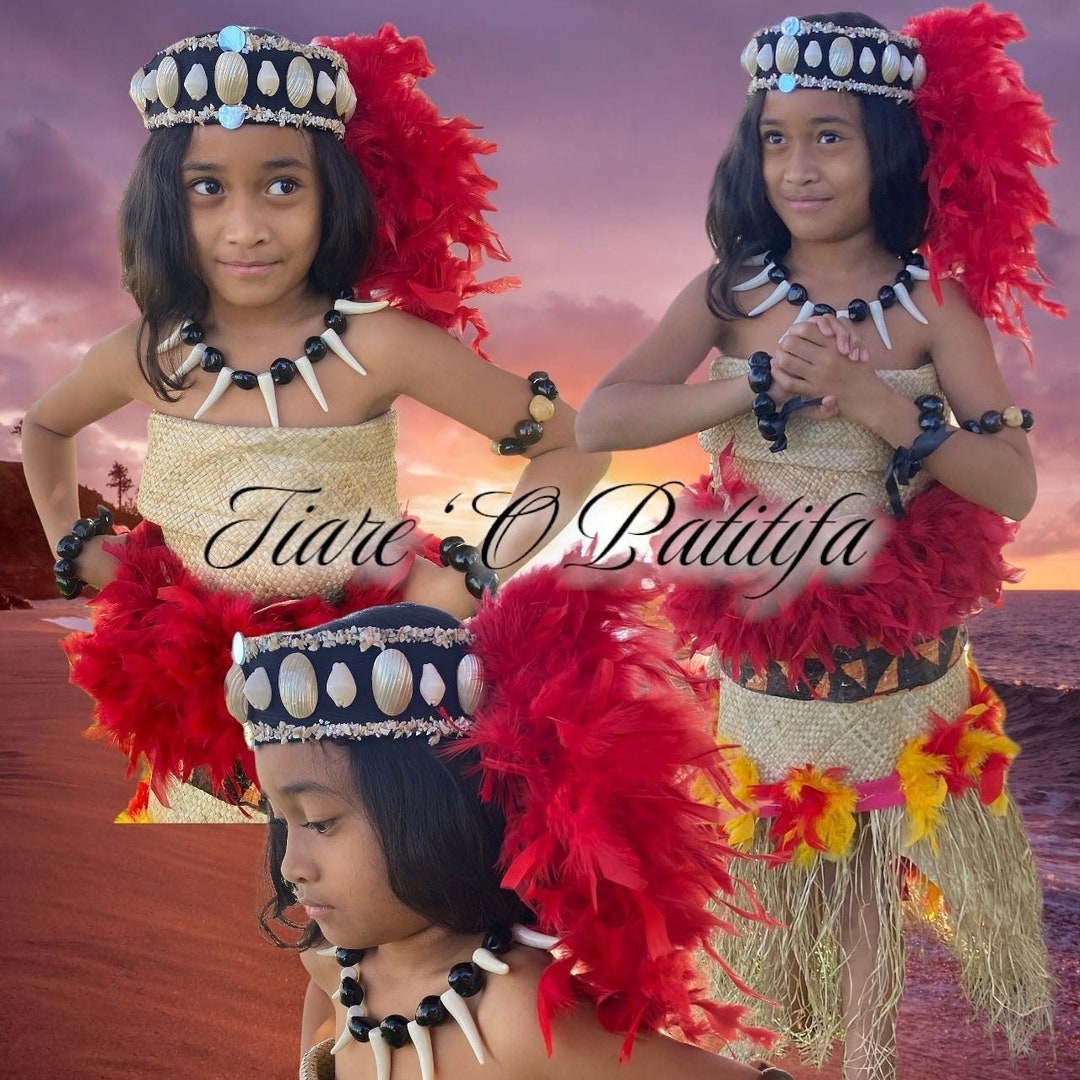 Samoan Pale Fuiono or Samoan Headpiece. Luau Party, Wedding, Polynesian ...