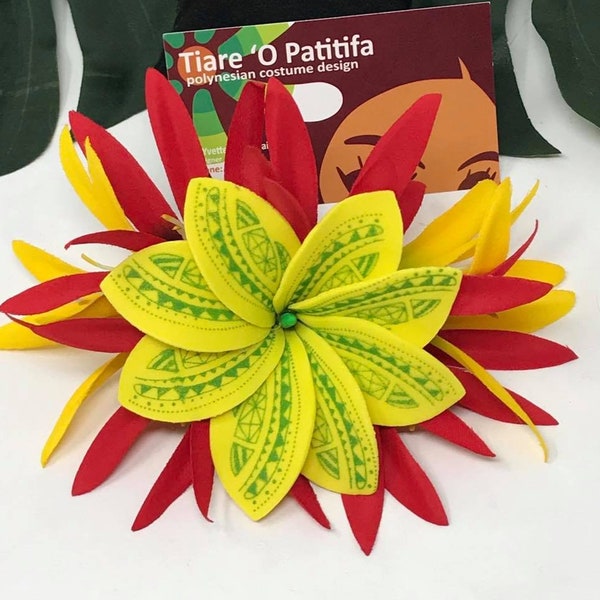 Samoan Hair Clip - Etsy