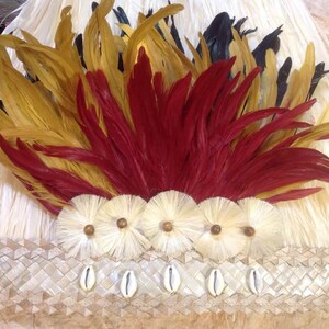 Tahitian Costume & Cook Islands Headpiece.. Perfect for Male and Female ...