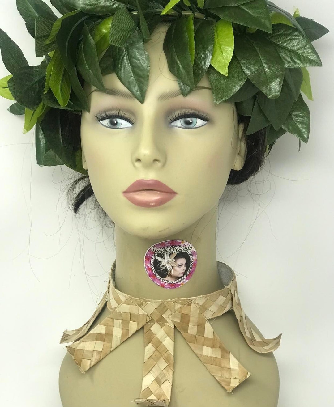 Authentic Palm Leaves Neck Piece. Costume Neck Piece for Both Male ...