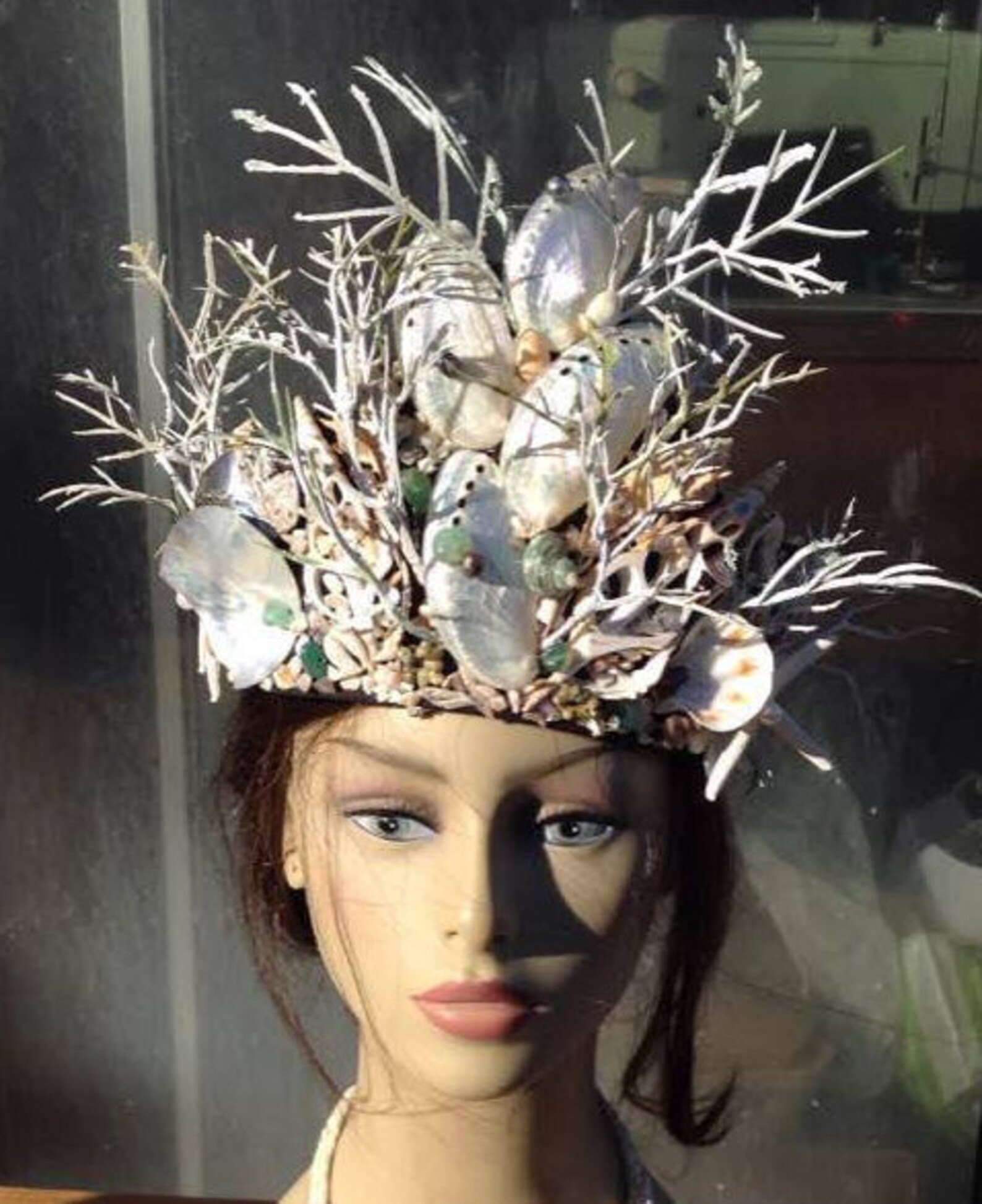 Princess Shells Headpiece. Tahitian & Cook Islands Headpiece. - Etsy