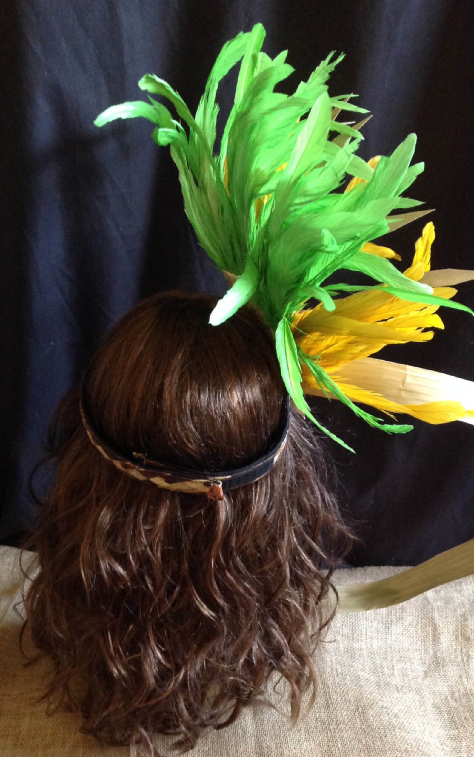 Tahitian and Cook Island Headpiece..polynesian Natural | Etsy