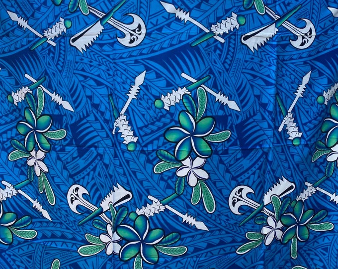 Tiare Tribal Sarong. Hawaiian Floral & Tribal Sarong/pareu, Pareo or ...