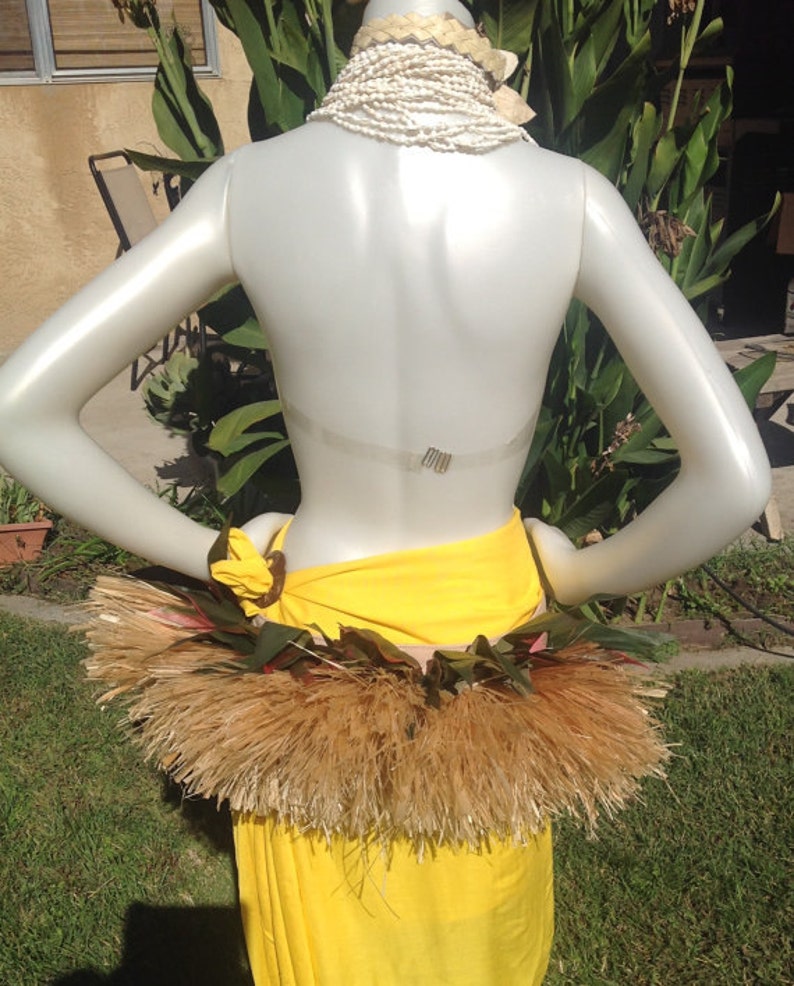 Tahitian & Cook Islands/rarotongan Hip Hei or Hip Belt... Hau - Etsy