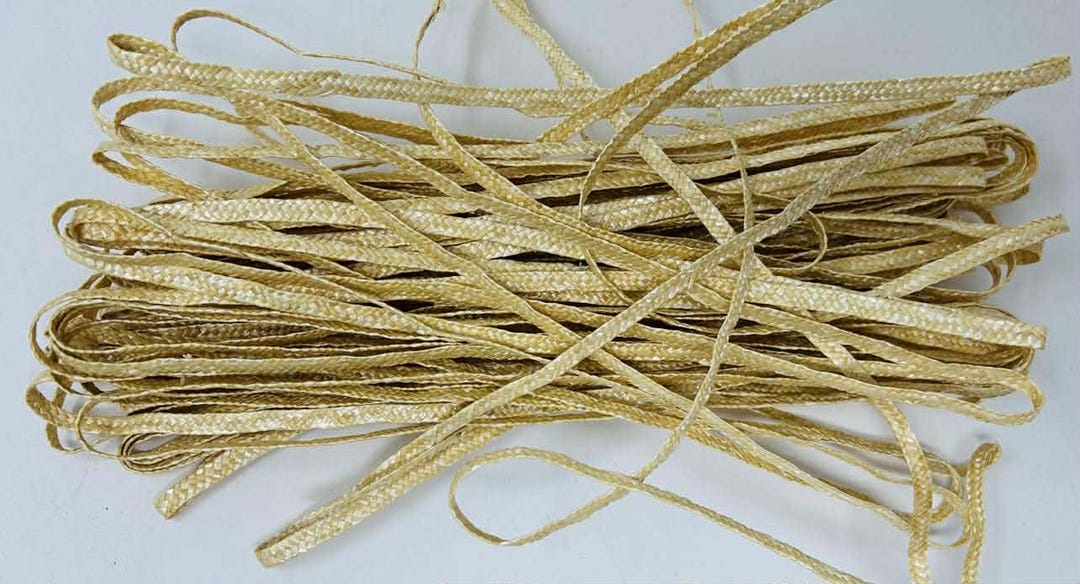 Straw Trim Polynesian Crafts and Cultural Costume Supply, Sewing Raffia ...