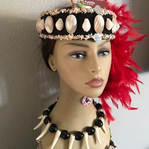 Samoan Pale Fuiono or Samoan Headpiece. Luau Party, Wedding, Polynesian ...