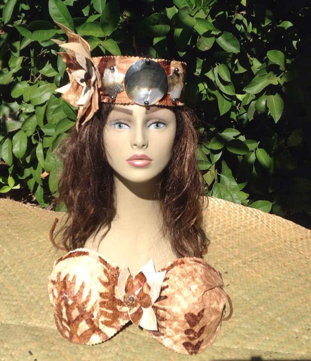 Authentic Tapa Cloth Set. Perfect for Tahitian, Cook Islands/rarotongan ...