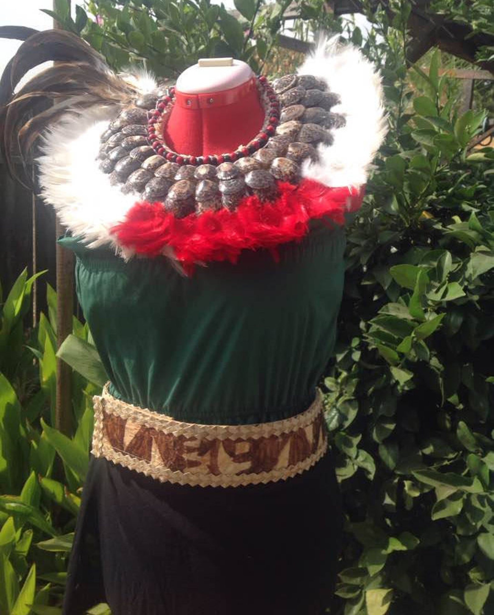 Samoan Authentic Tapa Cloth Belt. Perfect for Polynesian Male & Female ...
