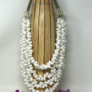 SALE!! Multi-strand White Nautica Moon Snail Shell Necklace. Graduation ...