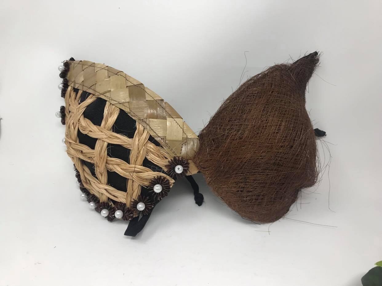 Authentc Material Headpiece. Costume Headpiece for Cook Islands ...