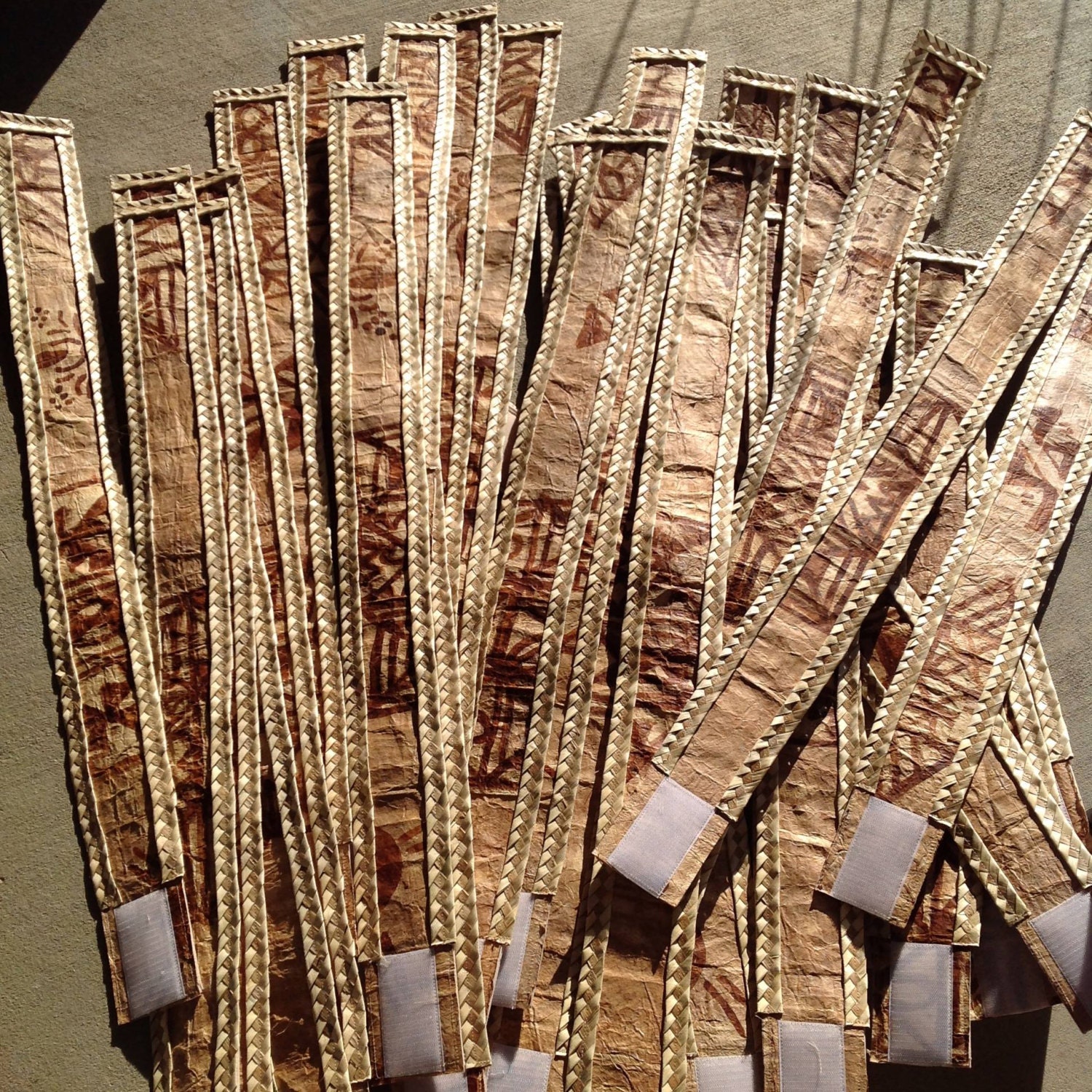 Samoan Authentic Tapa Cloth Belt. Perfect for Polynesian Male & Female ...