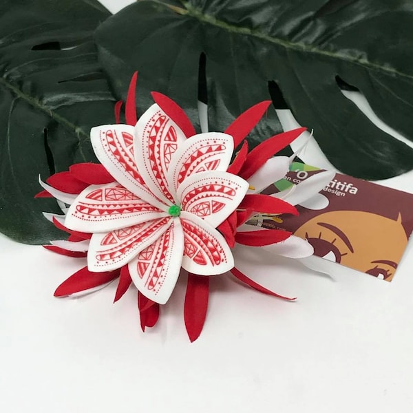 Samoan Hair Clip - Etsy