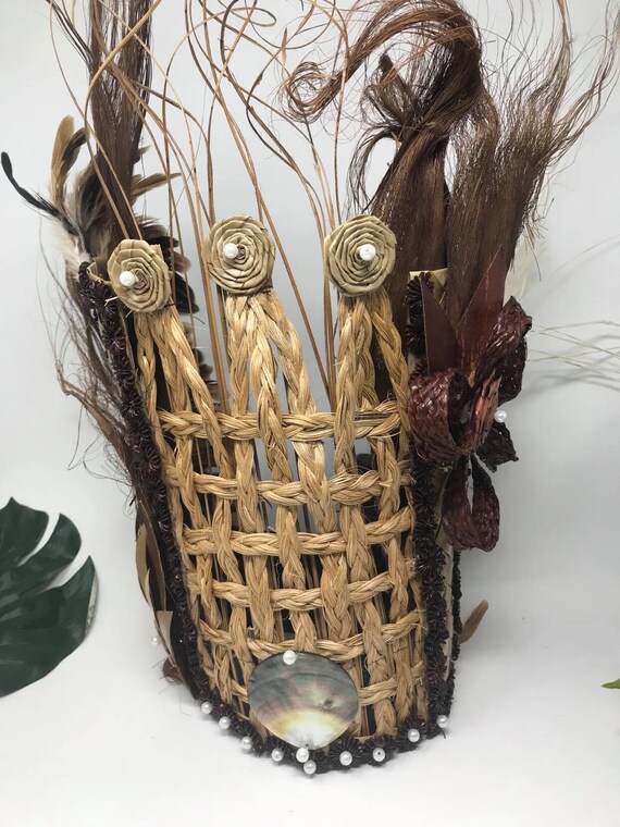 Authentc Material Headpiece. Costume Headpiece for Cook | Etsy