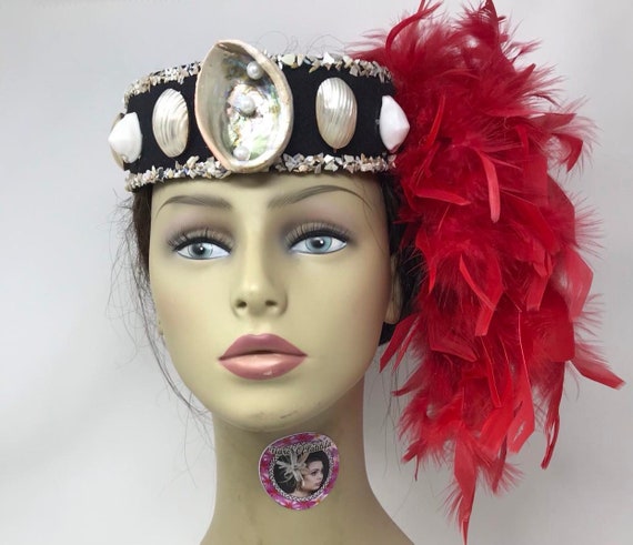 Samoan Pale Fuiono or Samoan Headpiece. Luau Party Wedding - Etsy