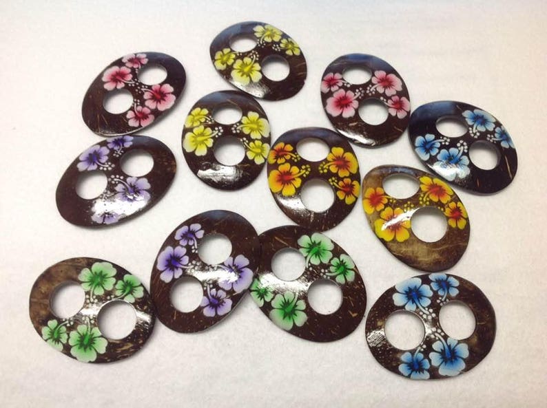 AUTHENTIC Coconut Shell Buckle. Sarong/pareu Pareo Tie. - Etsy