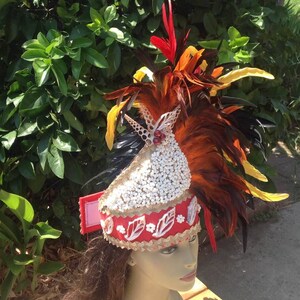 Tahitian & Cook Islands/rarotongan Costume Headpiece. Perfect for All ...