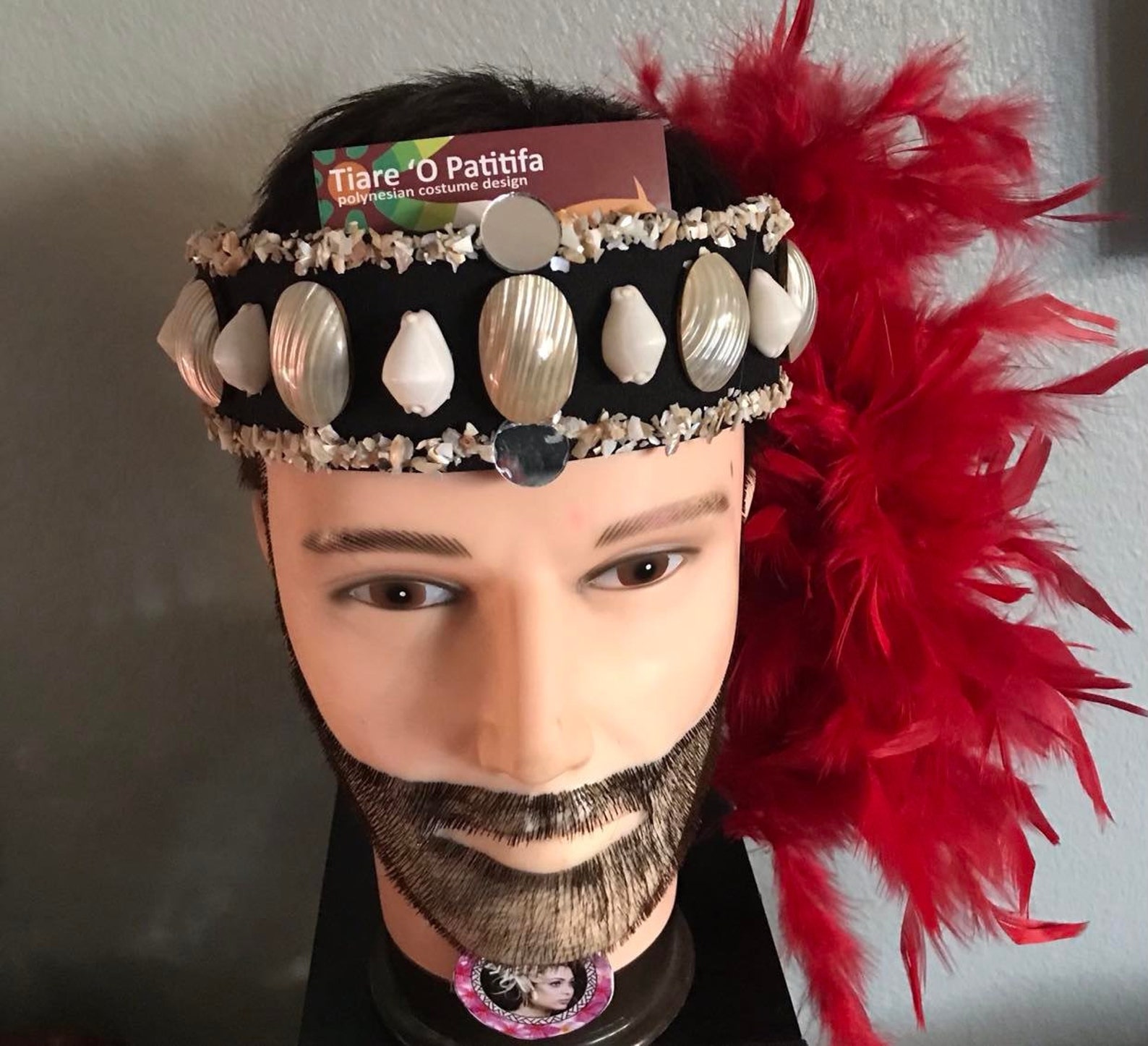 Samoan Pale Fuiono or Samoan Head Dress. Luau Party, Wedding ...