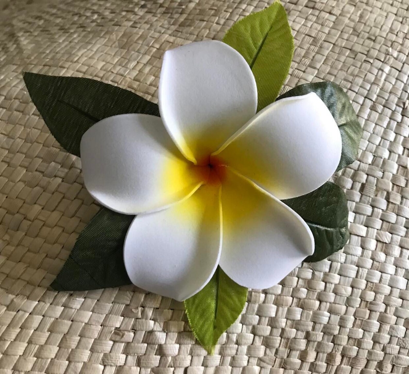 Hawaiian 4 Plumeria Hula Flower Clip. Wonderful Flower | Etsy